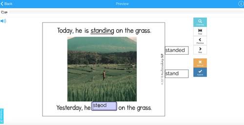 Irregular Verbs Task Cards: Level 1 (Multiple Choice)- BOOM CARDS™
