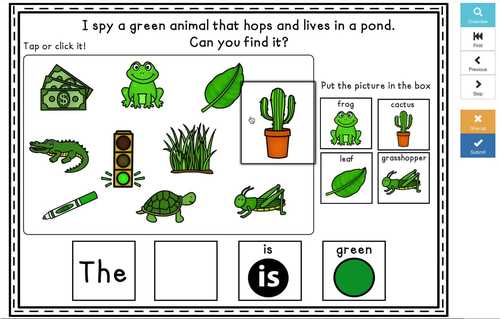 I SPY Green Things Interactive Book: Print and Digital Versions Included