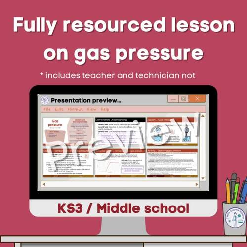 Gas pressure by CMGs Science lessons | TPT