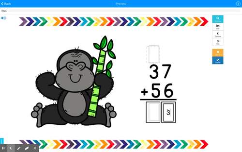 Double Digit Addition with Regrouping - Boom Cards - Digital Learning