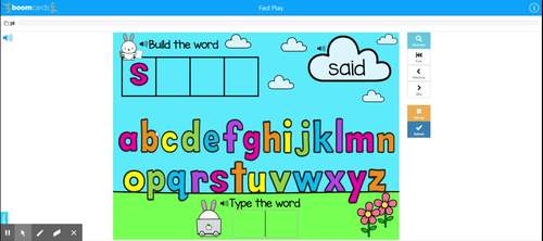 Pre-K Sight Word Boom Cards™ (Hear It, Build It, Type It) - Level A