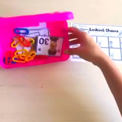 Detective Skip Counting Linking Chains- Math Center by LoveMariel