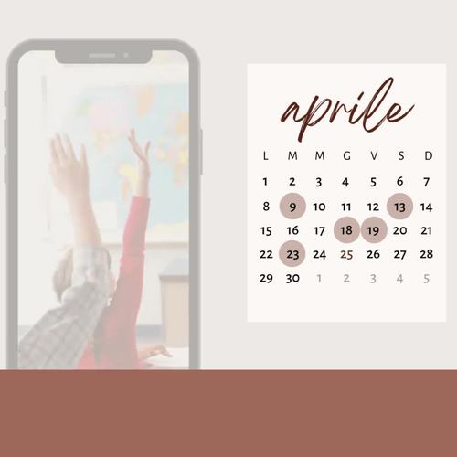 Italian Calendar Template by Esteem Learning | TPT