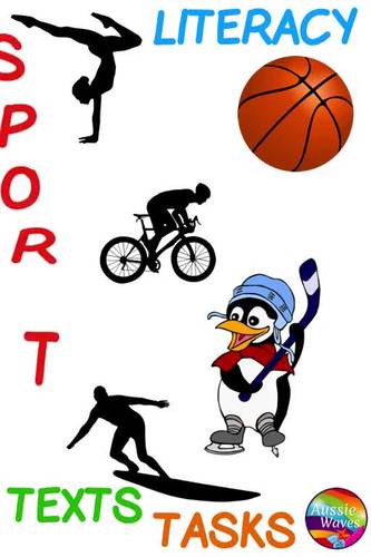 Literacy Tasks and Activities about SPORT by Aussie Waves | TPT
