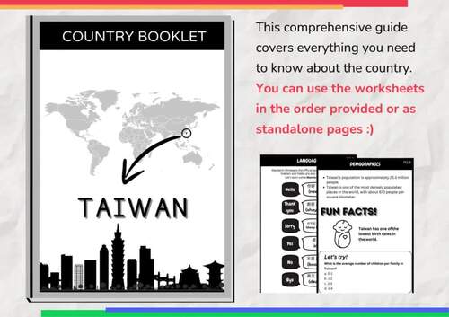 Taiwan Country Study Booklet - Culture and Geography Activities ...