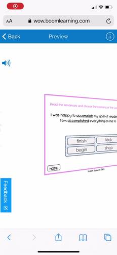 Tier 2 Vocabulary (4th Grade) Boom Cards™ for Speech Therapy | TPT
