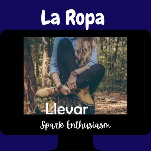 Clothing (La Ropa) Power Point Presentation in Spanish (62 slides)