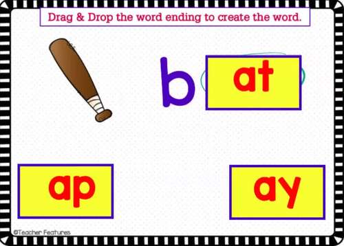 Boom Cards™ CVC & SHORT VOWEL Digital WORD FAMILIES Bundle | TPT