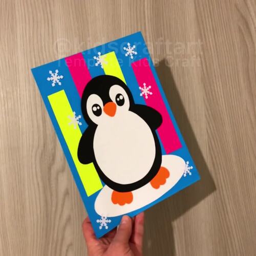 Penguin Craft Arctic Antarctic Polar Animal Crown Winter Research ...