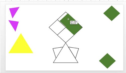 Interactive Tangram #2: OT / SPEECH Teletherapy Virtual therapy | TPT