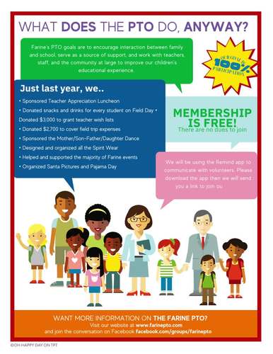 What Does PTO, PTSO, PTA, PTSA, PTC Do, Anyway? by Oh Happy Day | TPT