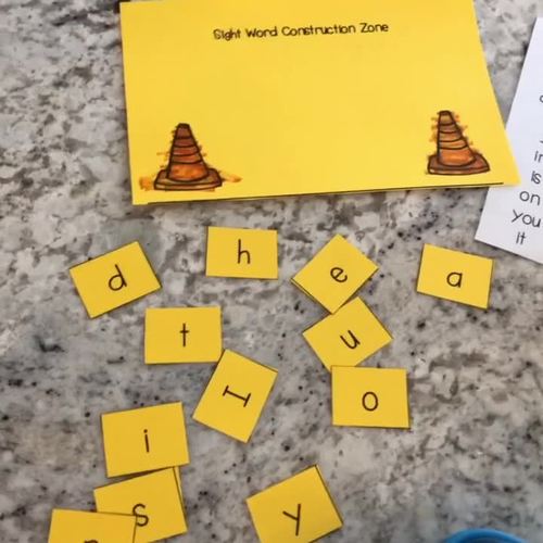 Tyner Sight Word Mix and Fix by BippityBoppityTeach | TPT