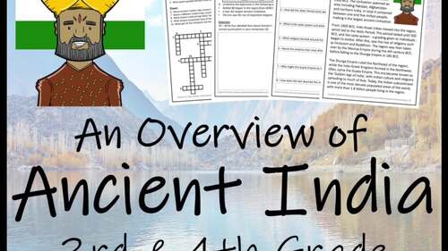 Ancient India Close Reading Comprehension Activity | 3rd Grade & 4th Grade