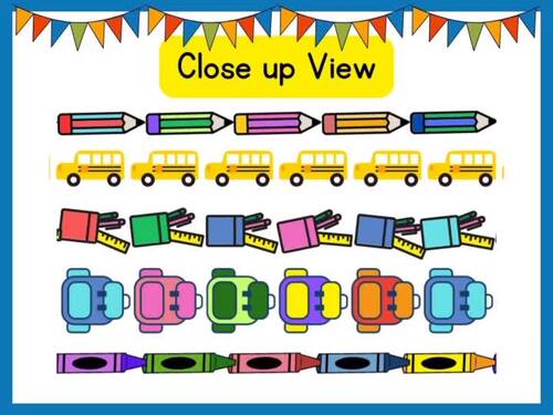 School border clipart, doodle frames and digital paper. by nutchira ...