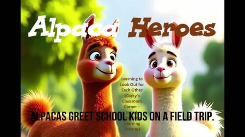 Alpaca Heroes SEL Activity Pack (Schoolwide License)-PDFs, MP4, MP3