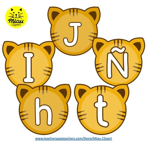 Tiger Animated Letters Alphabet Clip Art - Zoo Animals - GIFs by Miau ...