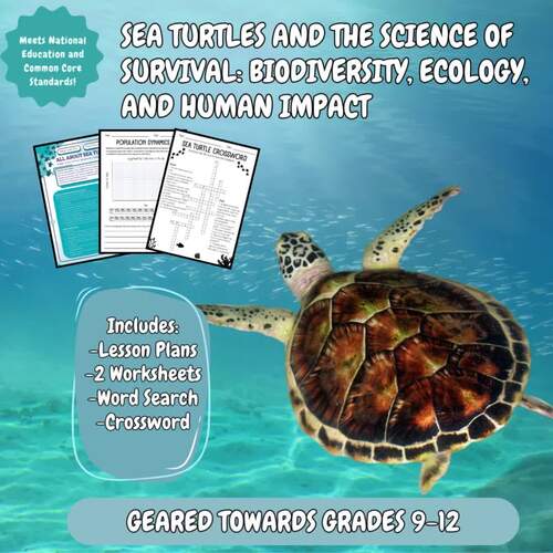 Sea Turtles: Biodiversity, Ecology, and Human Impact for Grades 9-12