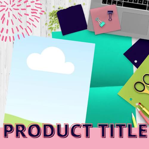 Product Preview Video | Canva Template | Summer Preppy | TpT