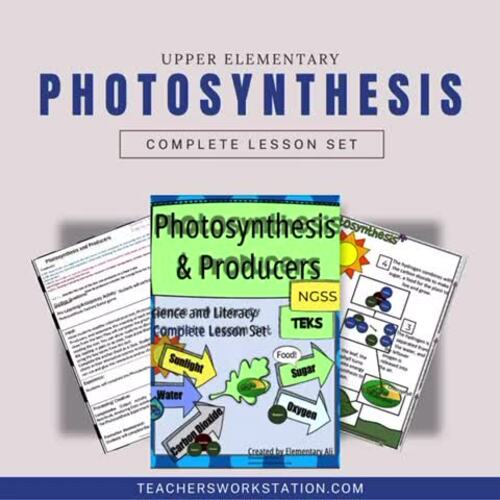 Photosynthesis and Producers Complete Lesson Set (NGSS & TEKS) | TPT