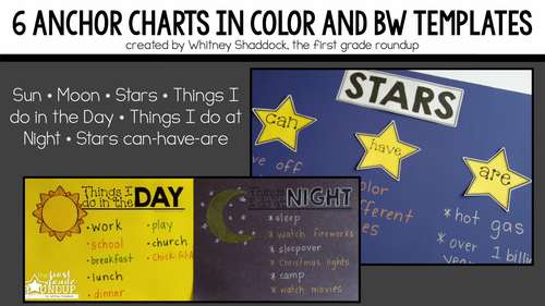 First Grade Outer Space Unit on Sun Moon & Stars Aligned With Next Gen ...