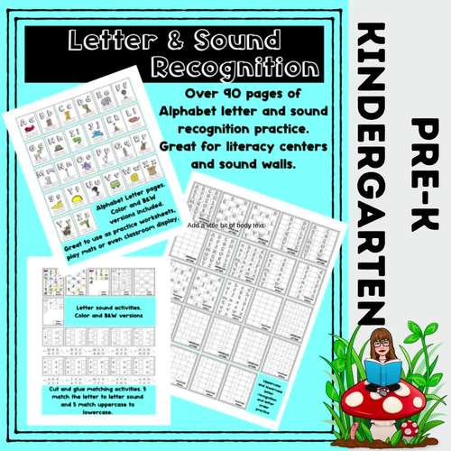 Letter and Sound Recognition Alphabet practice by Miss Courtnay's corner