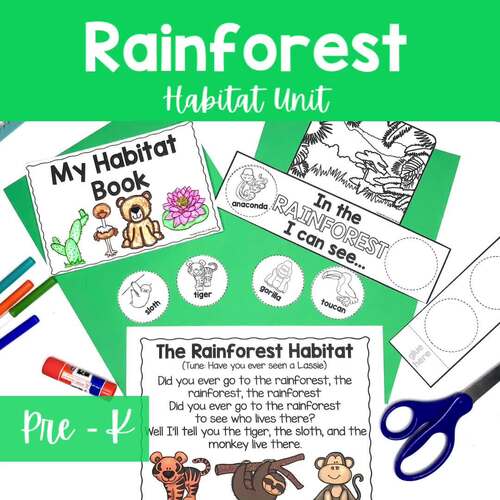 Rainforest Activities, Rainforest Animals, Rainforest Craft, Pre K ...