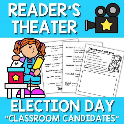 No Prep Election Day Activity | Readers Theater Script Skit Play Fun ...