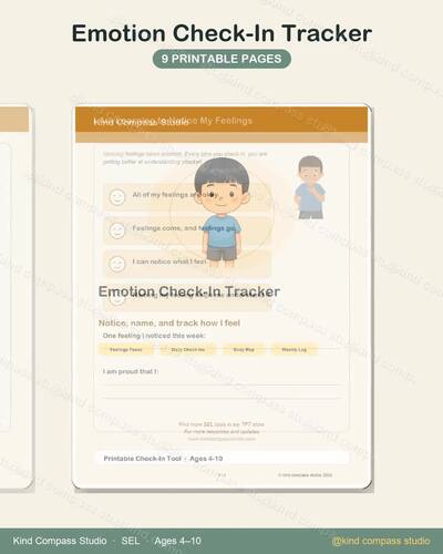 Emotion Check-In Tracker – Daily Feelings Check-In & Emotional ...