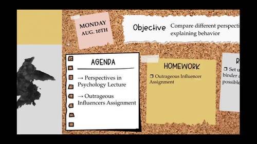 Introduction to Psychology PowerPoint (Psychology Elective, Non-AP)