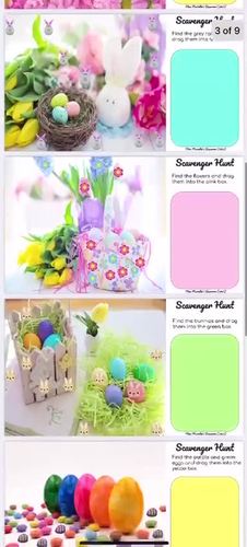 Virtual Easter Scavenger Hunt Interactive Digital Game- Google ...