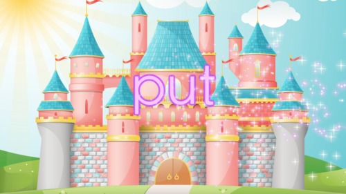 Sight word song...Let's learn how to read and spell the word "put"