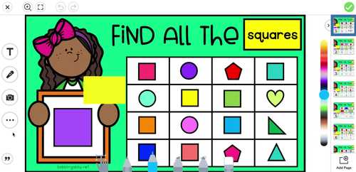 Shape Identification | Digital Math Activity for Google Slides™ and Seesaw™