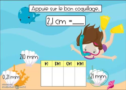 Conversion de la mesure / French measurement conversion Boom Cards