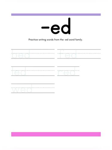 CVC Words Tracing Worksheets + CVC Words Flash Cards BUNDLE | TPT