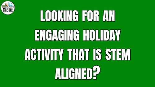 Peppermint Christmas STEM Challenge: Holiday Math Activity - Great ...