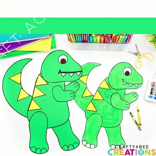 Dinosaur Tyrannosaurus Rex Craft T Rex Dinosaur Unit Activities ...