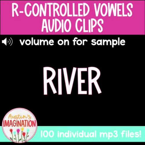 R-Controlled Words Audio Clips - Audio Files for Commercial Use | TPT