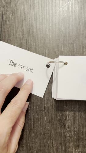 UFLI-Aligned Irregular Heart Word Cards: Kindergarten | Sentences on Back!