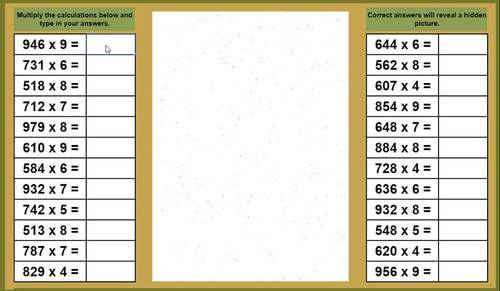 Mystery Digital Pixel Art NO PREP -Winter Cat 3-digit by 1-digit ...