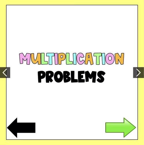 Digital Task Cards | Multiplication & Division by The Teachers Corner Blog