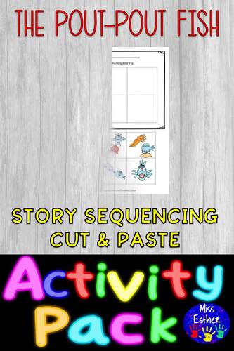 Pout-Pout Fish 12 Resource Pack with Boom Card Bonus by Miss Esther
