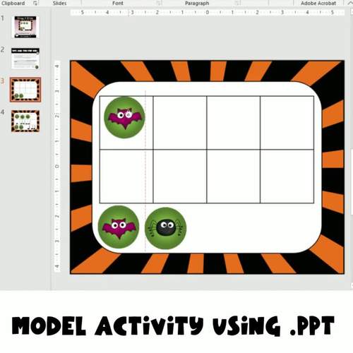 Pre Rhythm (Iconic Notation) Music Composition Activity : Halloween Theme 2