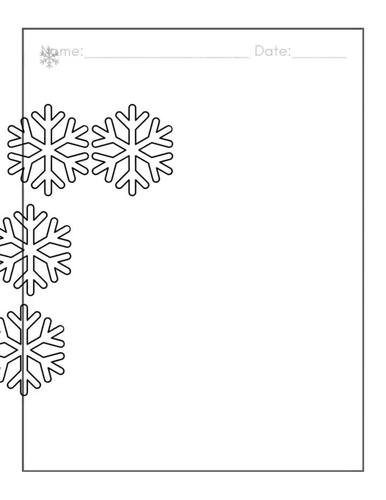 Winter Math & Numbers Activities Worksheets | Counting Snowflakes 1–20 ...