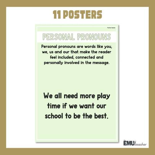 Persuasive Devices Writing Poster Greens Modality Opinion Rhetorical ...