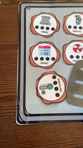 Baking Multisyllabic Cookies! - Multisyllabic words - Winter Edition!