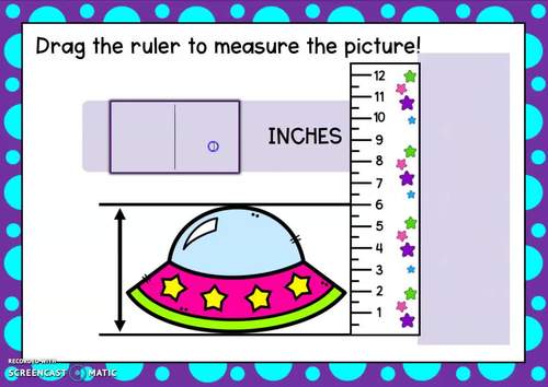 Measure with a Ruler in Space Boom Cards™ Distance Learning by Creating ...