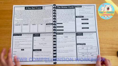 The Writing Revolution® Comprehension Workbook w/ Reading Passages | Part 2