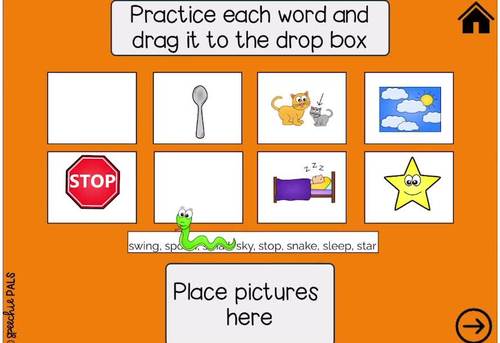 Falling Leaves Boom Cards BLENDS by Speechie Pals | TPT
