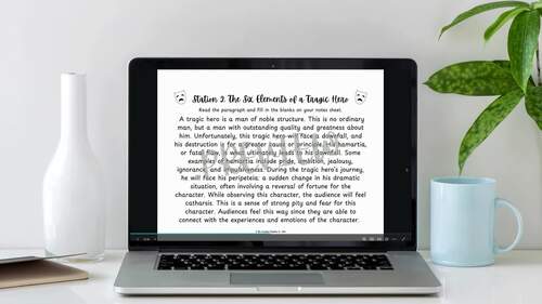 Shakespearean Tragedy Introduction Stations | High School English