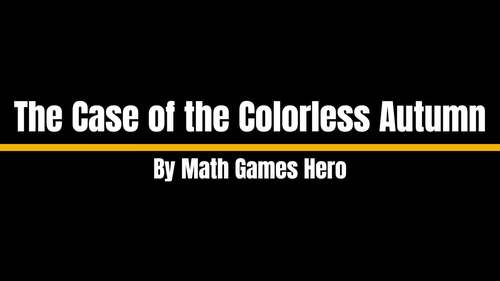 Fall Math: Mini CSI Math Mystery Detective - Dividing Integers | TPT